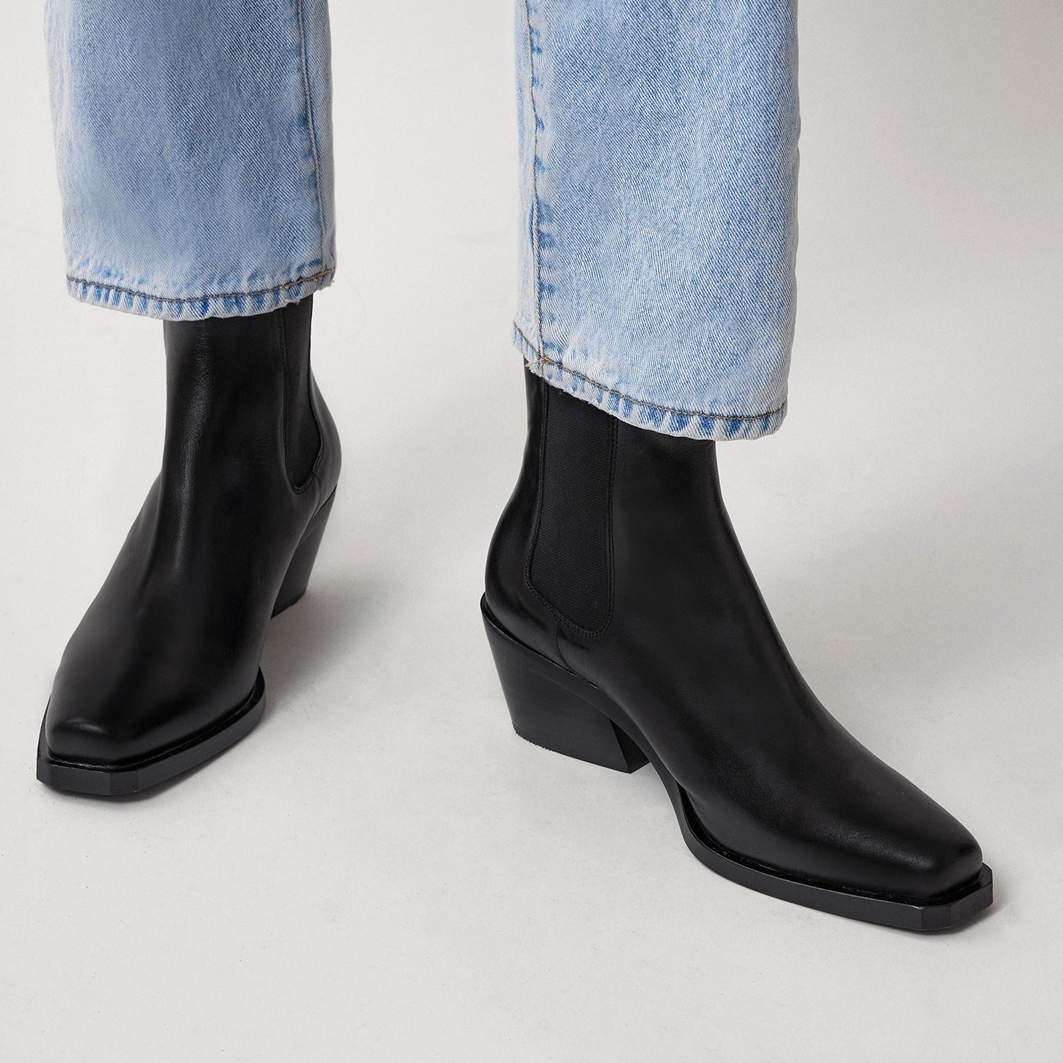 Rider Boot - Black Leather Sole– Head Over Heels NZ