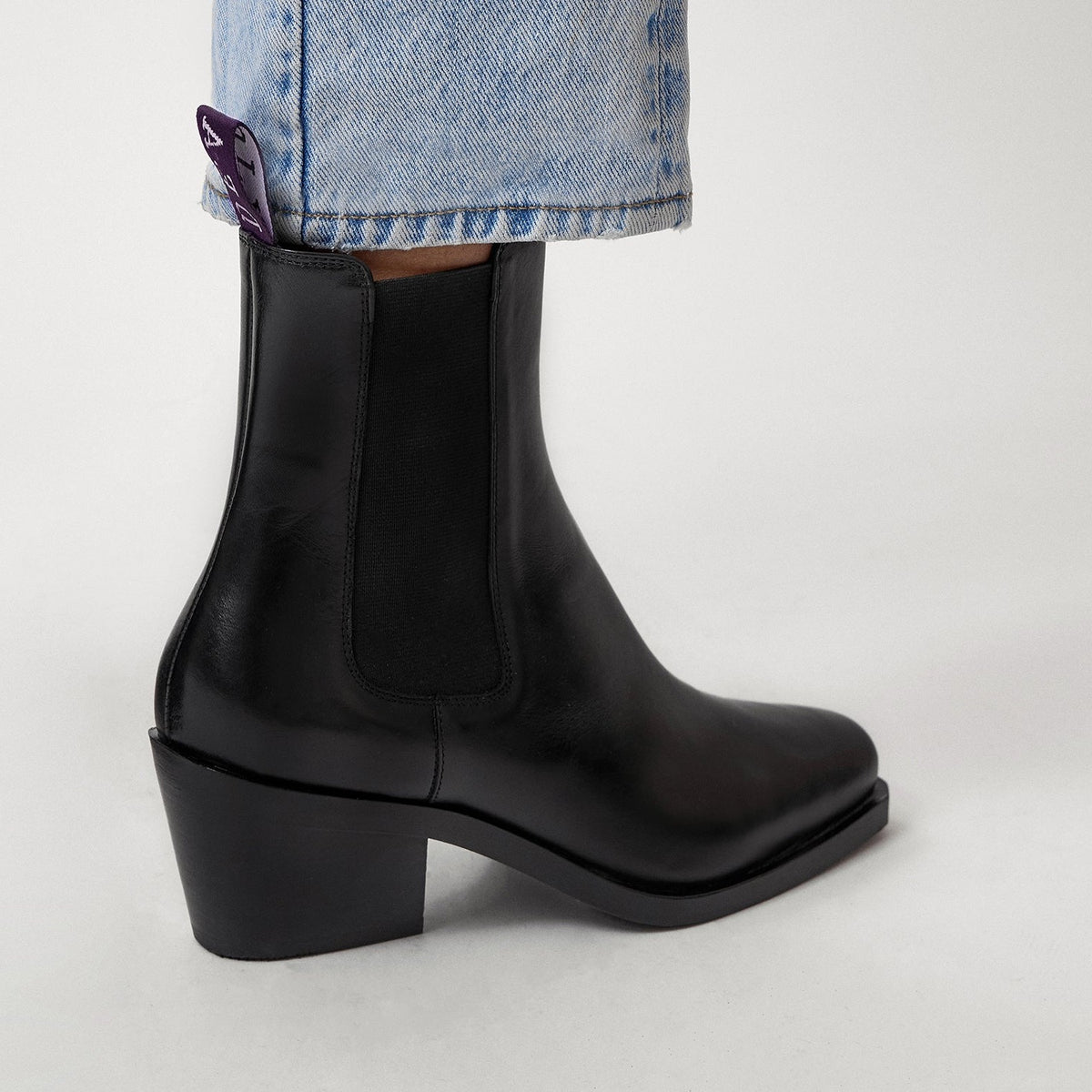 Rider Boot - Black Leather Sole– Head Over Heels NZ